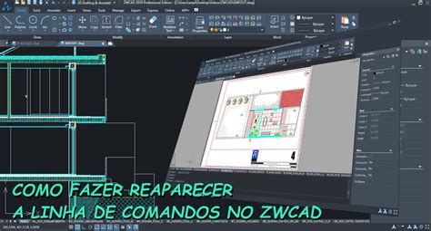 Como Fazer Reaparecer A Linha De Comandos No Zwcad Software Cad Ibercad Software Cad