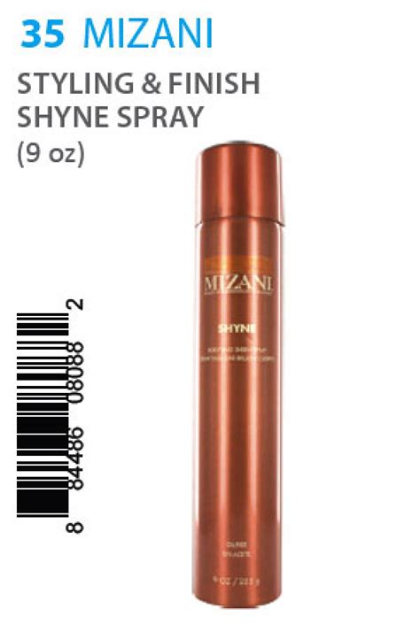 Stylisme Et Amp Spray De Finition Shyne 9 Oz Cosmémé Distributions