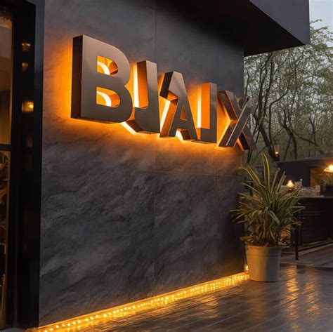 Backlit Signage Sign With Backlight Lit Signs For Businesses Backlitledsign