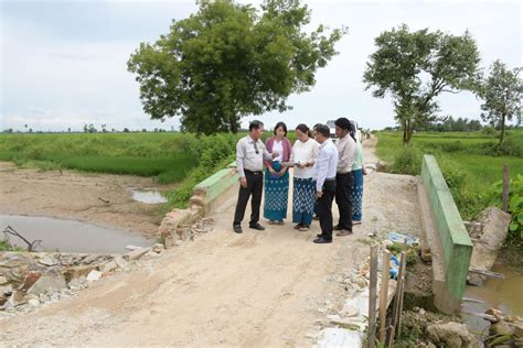 တောင်ငူခရိုင် သဘာဝဘေးအတွင်း ပျက်စီးဆုံးရှုံးသွားသော လမ်းတံတားများအား က