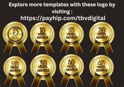 5 Years Service Award Microsoft Word Certificate Template With