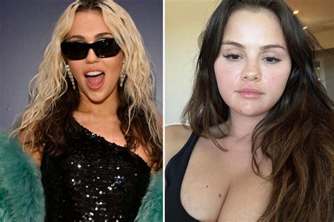 Selena Gomez Gives A Shoutout To Miley Cyrus With A Stunning Selfie