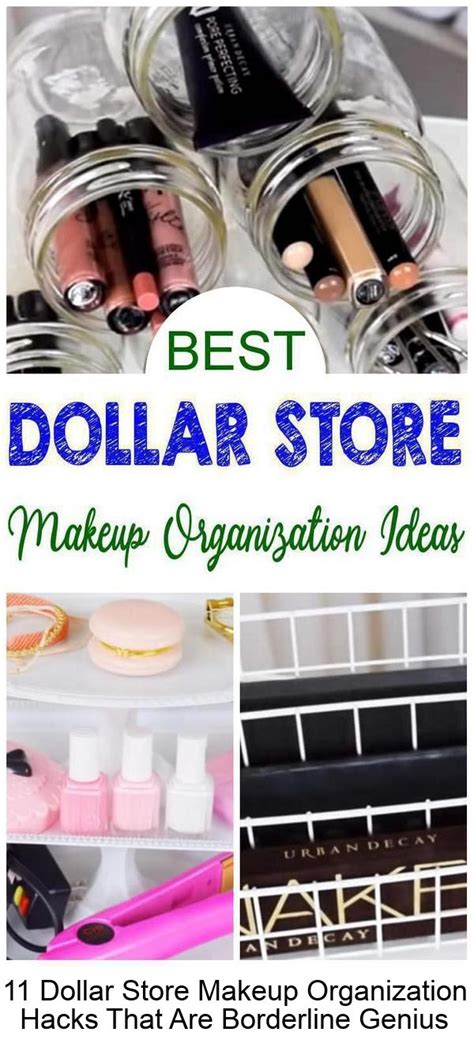 11 Dollar Store Makeup Organization Hacks That Are Borderline Genius