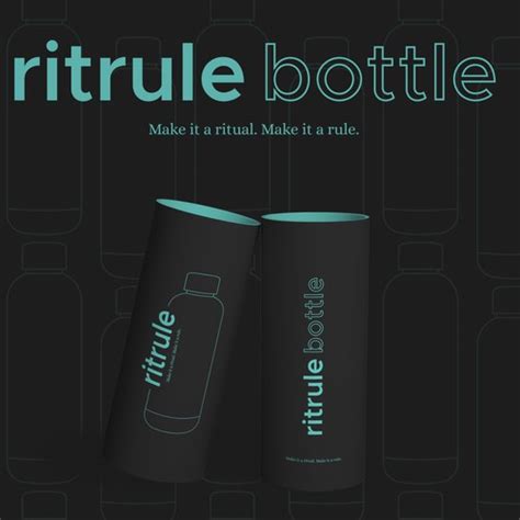 Designs Cyclinder Box Shape For Water Bottle Packaging Product