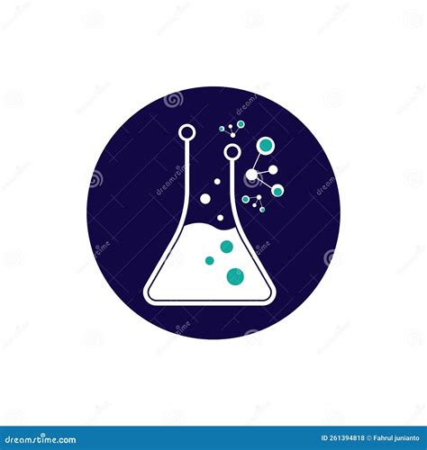Chemistry Logo Vector Template Illustration Stock Vector Illustration