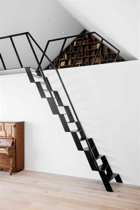 35 Modern And Space Safe Attic Stairs Ideas For Your Home