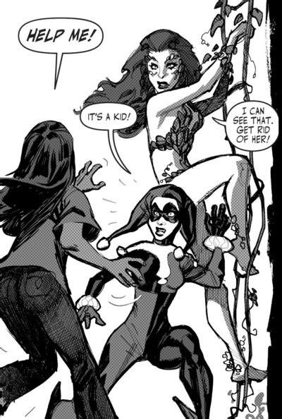 Harley And Ivy To The Rescue Batman Black And Tumbex