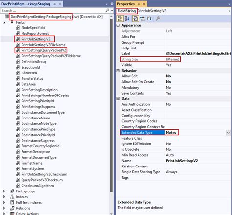 Importexport Container Data Fields Using D365fo Data Management