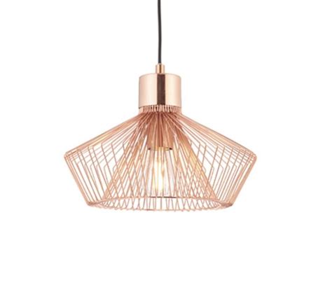 72813 Kimberly Light Polished Copper Endon From £4917 Copper