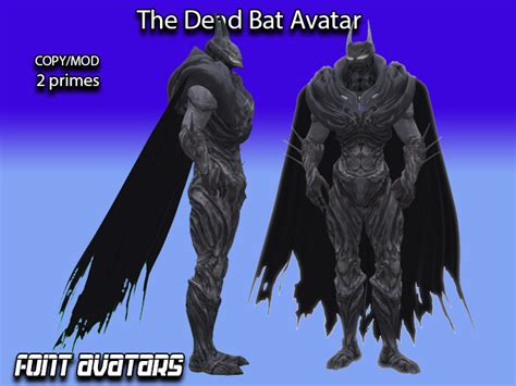 Second Life Marketplace The Dead Bat Avatar