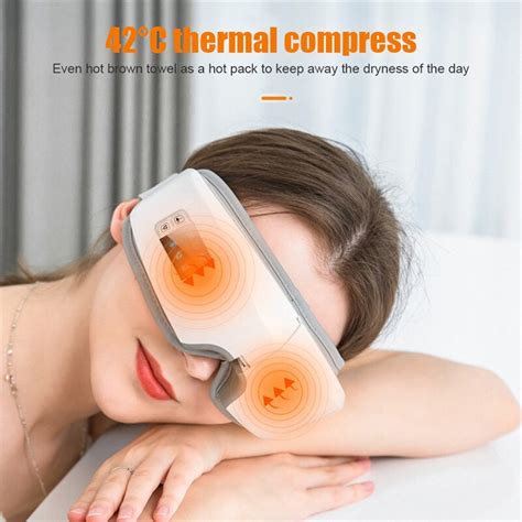 4d Inteligente Airbag Vibração Olho Massageador Cu Vicedeal