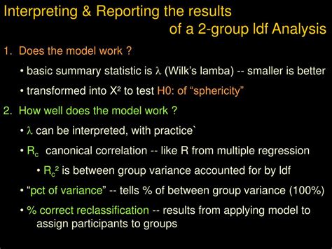 Ppt Linear Discriminant Function Powerpoint Presentation Free