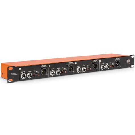 Amps And Effects Shop Buy Now Palmer 19 4 Ch Passive Di Rack W Aoc