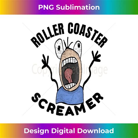 Roller Coaster Screamer Loves The Thrill Of The Ride Delux Inspire