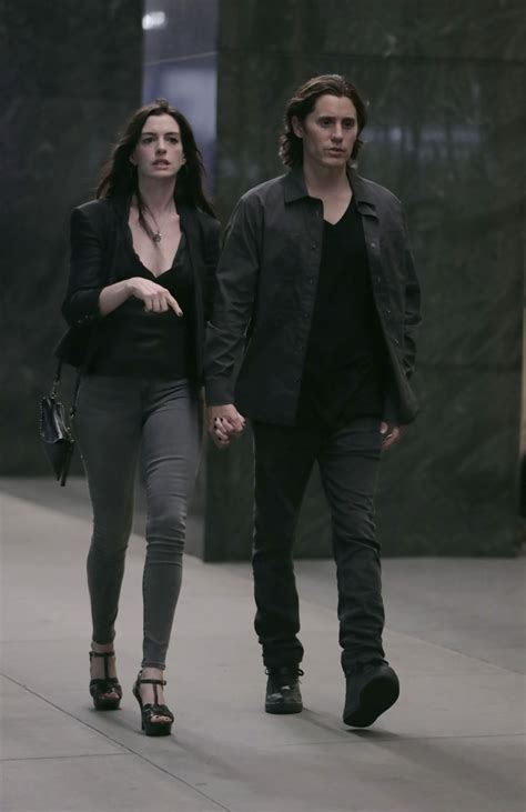 Anne Hathaway And Jared Leto We Crashed Set In New York 06102021