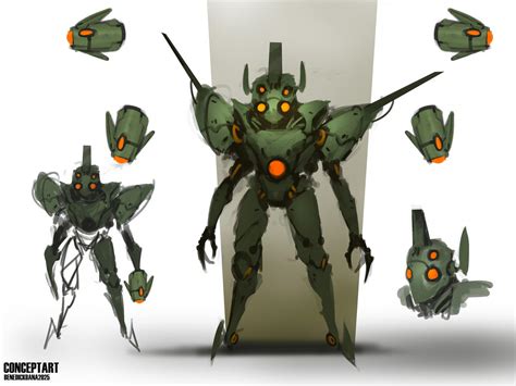 Inkroid Insect Droid Concept By Benedickbana On Deviantart