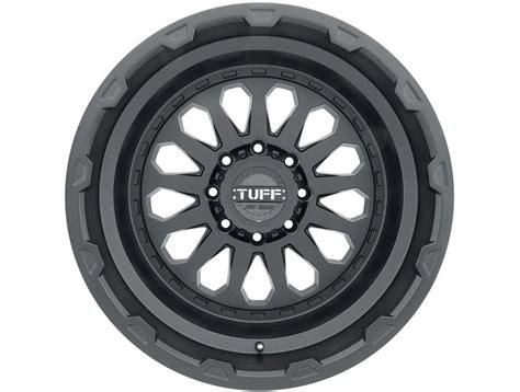 Tuff Black T3a Wheels Realtruck