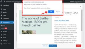 How To Delete Themes From WordPress 3 Easy Methods