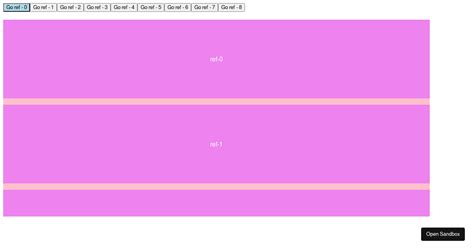 React Scroll Detect Codesandbox