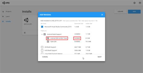 Unity3d Неправильная установка Ndk Unity 201932f1 Stack Overflow на русском