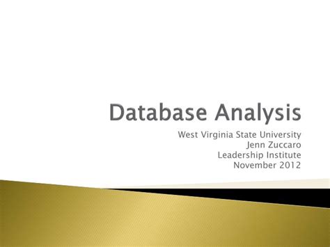 Ppt Database Analysis Powerpoint Presentation Free Download Id2143502