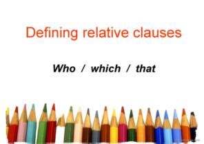 Relative Clauses English ESL Powerpoints