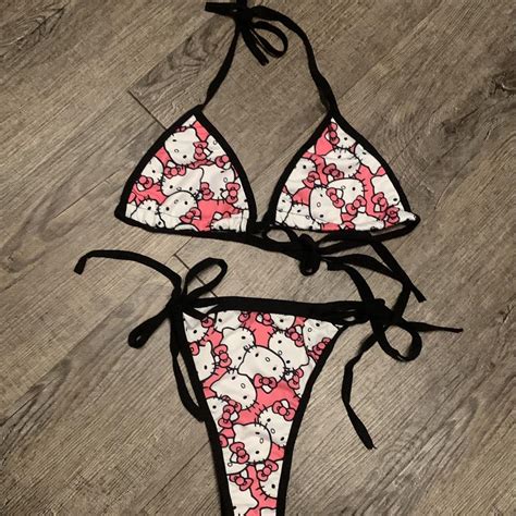 Hello Kitty Bikini Size Sm 👙 💕🔥 Hellokitty Depop