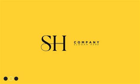 Sh Monogram Vector Art Icons And Graphics For Free Download