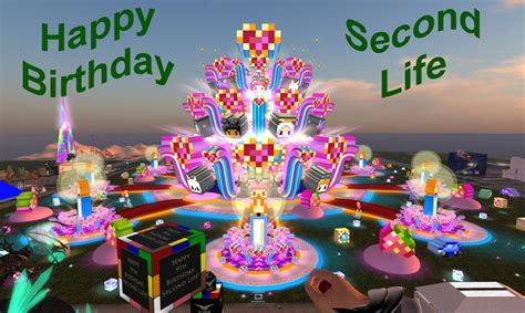 Echt Virtuell Happy Birthday Second Life