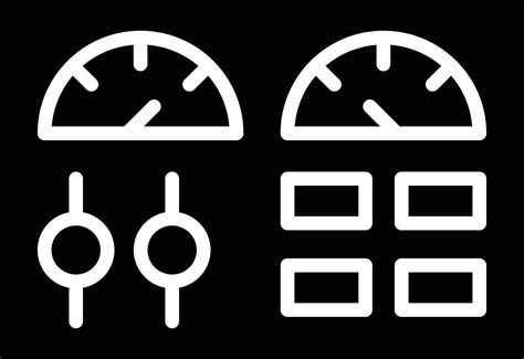 Control Panel Vector Icon Design Illustration 21723456 Vector Art At