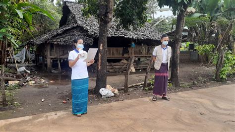 ကိုဗစ် ၁၉ ရောဂါ ကြိုတင်ကာကွယ်ရေး မြန်မာနှင့်ပိုးကရင်ဘာသာ နှစ်ဘာသာဖြင့