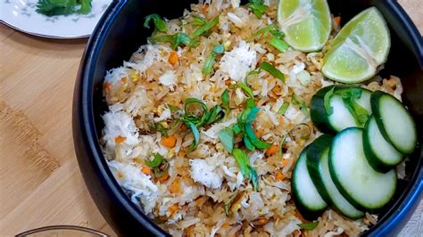 Thai Style Crab Fried Rice Tastedis