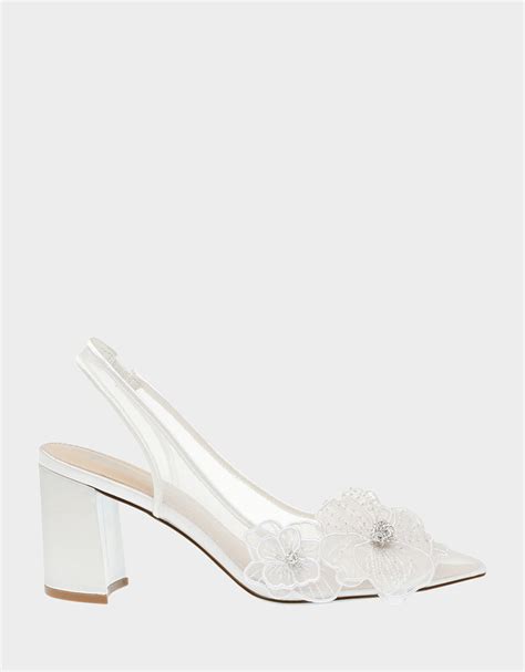 Petra Ivory Slingback Heel Womens Heels Betsey Johnson
