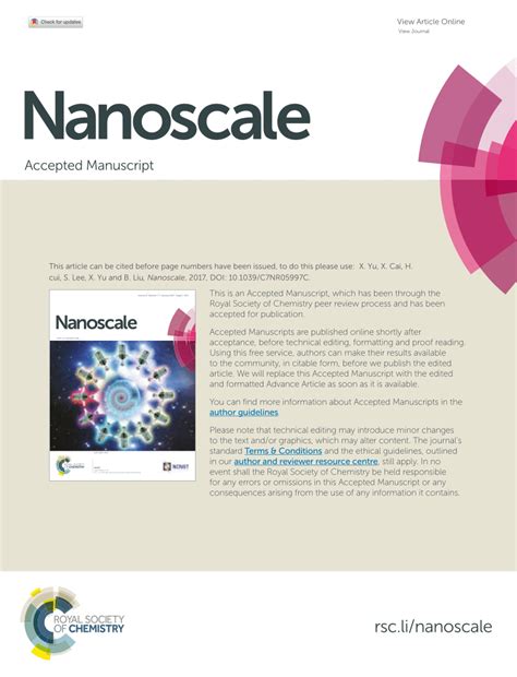 Pdf Fluorine Free Preparation Of Titanium Carbide Mxene Quantum Dots