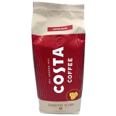Costa Coffee Signature Blend Medium Roast 1kg Coffee Beans