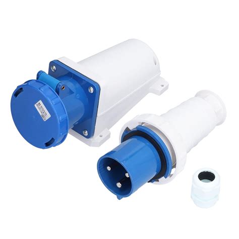 Waterproof Plug Socketindustrial Connector Waterproof Cable Wire Plug