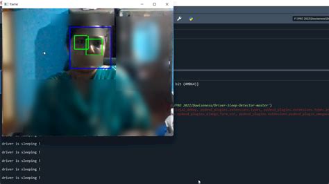 Drowsiness Detection Using Web Cam In Python Projects