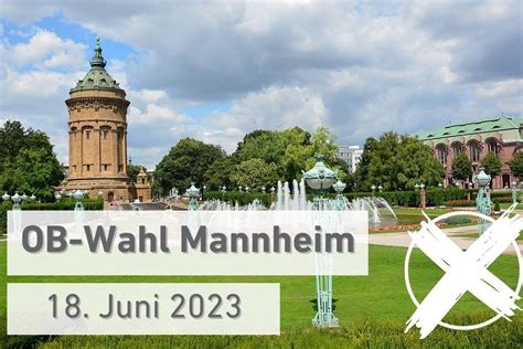 Ob Wahl In Mannheim 2023 Sportkreis Mannheim