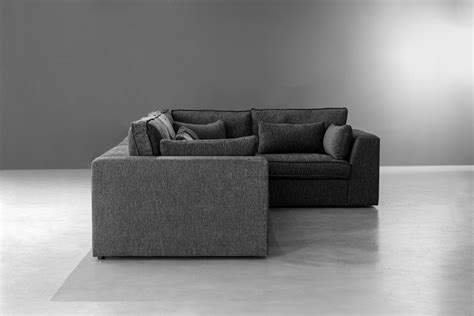 Galloway Modular Corner Couch Set Pebble Cielo