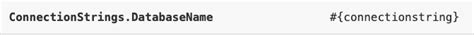 Continuous Deployment Configure Connection String In Octopus Deploy