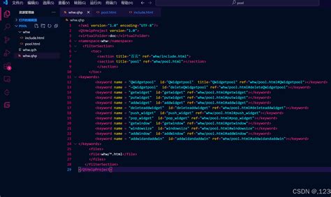 qt creator编写帮助手册 assistant qt帮助手册 csdn博客