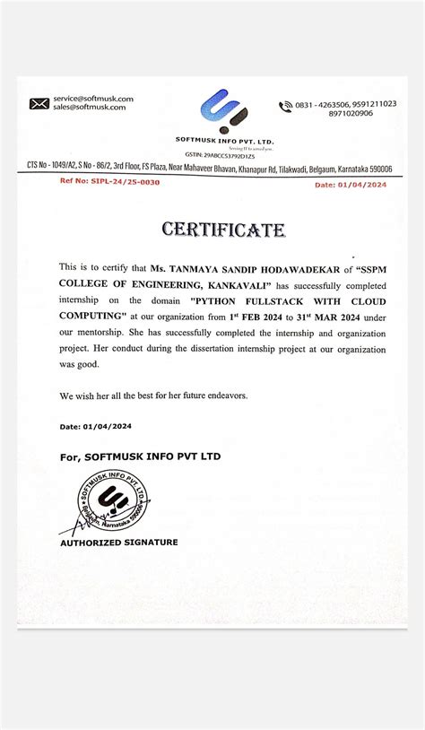 Tanmaya Hodawadekar On Linkedin Excited To Share That Ive Completed