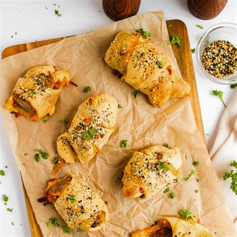 Brats In A Blanket A German Inspired Twist On A Classic Appetizer