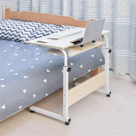 Cxdtbh Mesa Plegable Para Computadora Soporte Para Laptop Ruedas De
