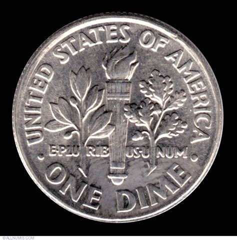 Dime 1995 D Dime Roosevelt 1946 Present United States Of America
