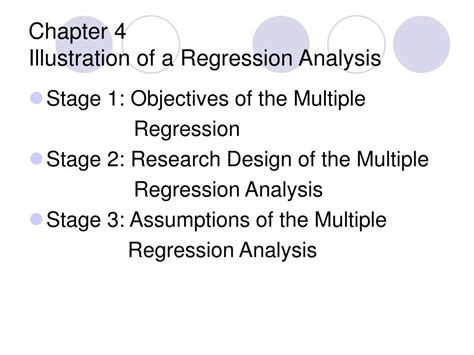Ppt Multivariate Data Analysis Chapter 4 Multiple Regression