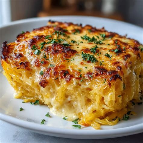 Healthy Spaghetti Squash Au Gratin Jennifer Recipes