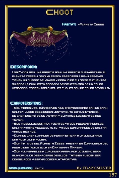 159 Especie Sciser Metroid Biology Artofit