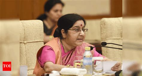 Sushma Swaraj Computer Is Guilty Of Separating You Sushma Swarajs