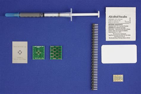 Proto Advantage Lfcsp 16 0 65 Mm Pitch 4 X 4 Mm Body Pcb And Stencil Kit